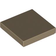 LEGO Tile 2x2 DARK TAN (100 pcs) | BRICKshop - LEGO en DUPLO specialist