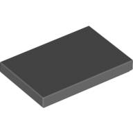 LEGO Tile 2x3 DARK GRAY (100 pcs) | BRICKshop - LEGO en DUPLO specialist