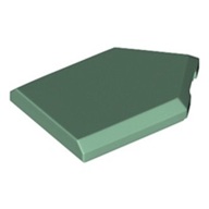 LEGO Tile 2x3 Pentagonal SAND GREEN (100 pcs) | Tiles | LEGO Parts ...