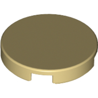 LEGO Tile Round 2x2 TAN (100 pcs) | BRICKshop - LEGO en DUPLO specialist