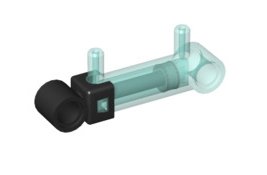 LEGO Pneumatic cylinder 32mm 2 entrances TRANSPARANT BLUE | BRICKshop ...